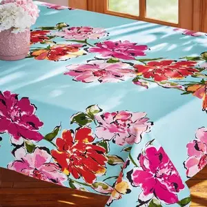 TAG In Bloom Tablecloth Multi Cotton Spring