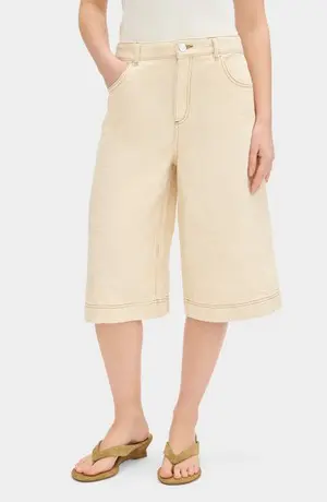 ALIGNE Victoria Denim Shorts - Ecru