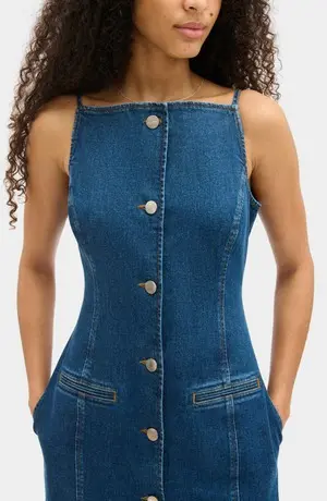 ALIGNE Sanitago Sleeveless Denim Dress