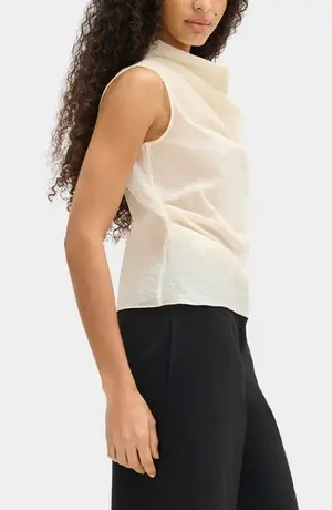 ALIGNE Dana Cowl Neck Sleeveless Top