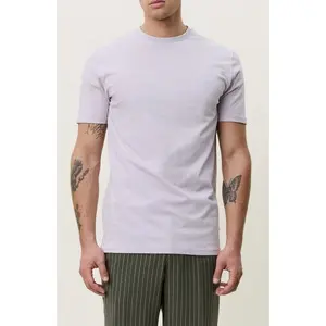 LES DEUX Core Organic Cotton T-shirt - Iris Purple