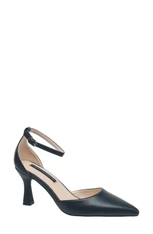 French Connection Champs D'orsay Ankle Strap Pump - Black