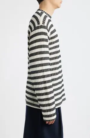 KROST Stripe Knit Long Sleeve T-shirt
