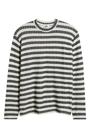 KROST Stripe Knit Long Sleeve T-shirt