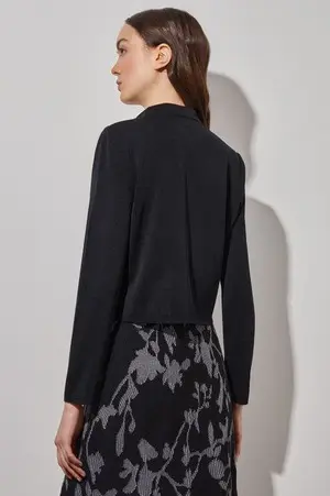 Ming Wang Tailored Moto Jacket