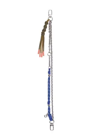Maje Chain & Cord Mix Bag Charms - Multi-coloured