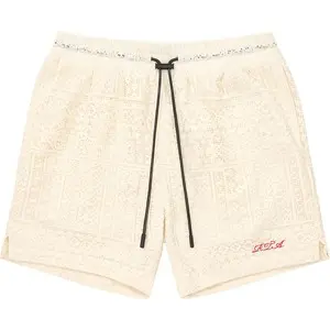 RtA Clyde Pull-on Shorts - Sand Cursive
