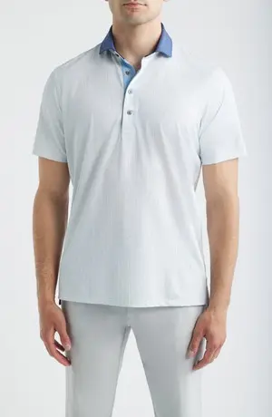 Greyson Deco G Performance Polo - Arctic