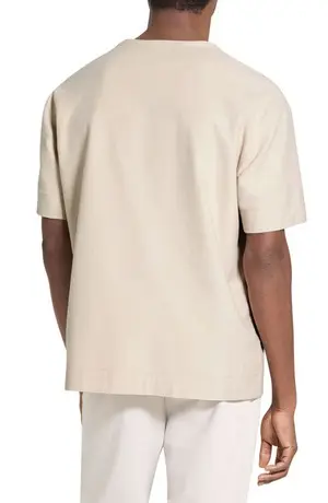 Theory Boxy Terry Cloth T-shirt