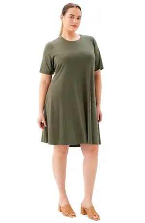 Karen Kane A-line Jersey Minidress