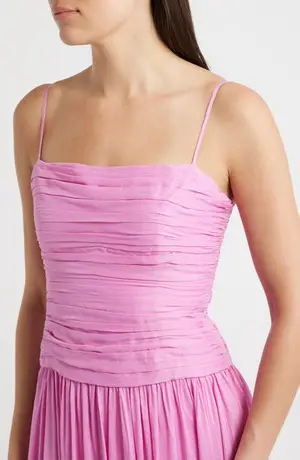 Kobi Halperin Jordyn Ruched Bodice Dress