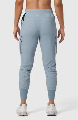 ASRV Tetra-lite Cargo High Rib Joggers - Light Sky