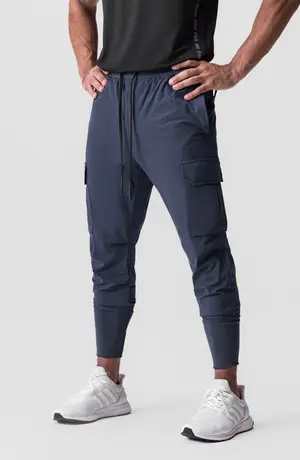 ASRV Tetra-lite Cargo High Rib Water Repellent Jogger Navy