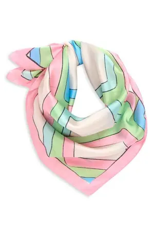 FRASIER STERLING Maui Square Scarf - Blue