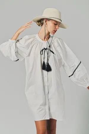 The Shirt By Rochelle Behrens The Minka Shirt Dress