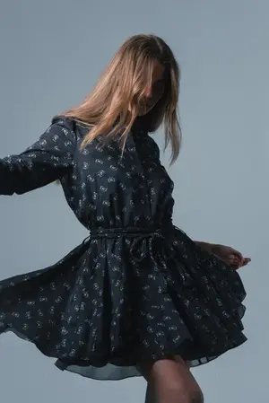 The Shirt By Rochelle Behrens The Jenica Shirtdress With Braided Rope Belt