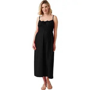Ingrid & Isabel® Ingrid & Isabel Amalfi Maternity Midi Strappy Dress - Black