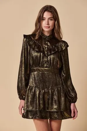 The Shirt By Rochelle Behrens Gwenyth Mini Dress