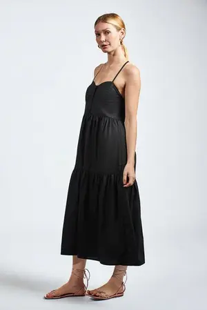 The Shirt By Rochelle Behrens The Leora Midi Dress By