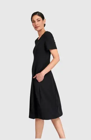 Alembika Alemibka Staple Short Sleeve Knee-length Dress