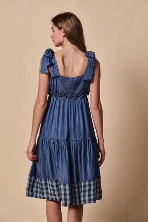 The Shirt By Rochelle Behrens Sylvanna Midi Dress