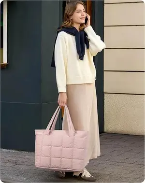 BAGSMART Bubble 22l-28l Puffer Tote