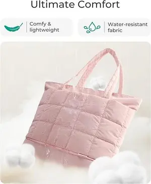 BAGSMART Bubble 22l-28l Puffer Tote