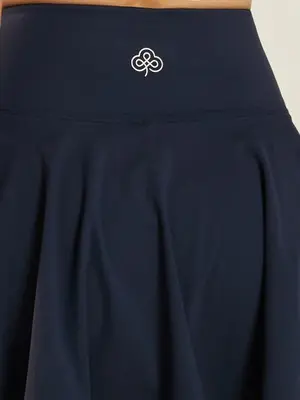 BE ATHLETICA High-waisted Skort With Built-in Shorts - Midnight