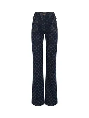 Gerard Darel High Waist Flare Jeans - Raw