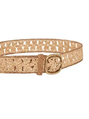 Gerard Darel Paloma Raffia Belt