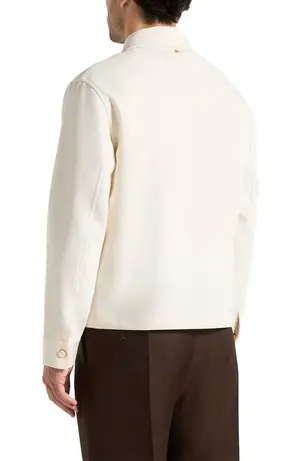 Manière De Voir Benoit Twill Cropped Shirt