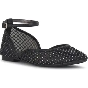 Jessica Simpson Laelli Ankle Strap Flat Black