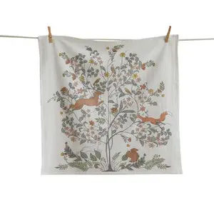 TAG Artisona Tree Of Life Flour Sack Dt Multi Cotton Everyday - Multicolored