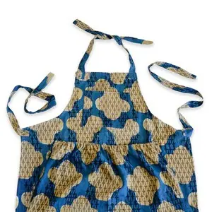 ICHCHA Organic Cotton Block Print Apron