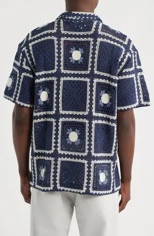 CHE Tejer Crochet Camp Shirt