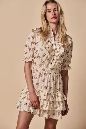 THE SHIRT The Jenna Dress - Pink Floral