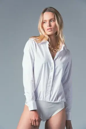 THE SHIRT The Bodysuit - White