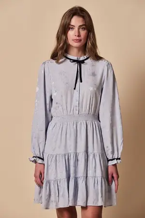 THE SHIRT The Parker Dress - Sky