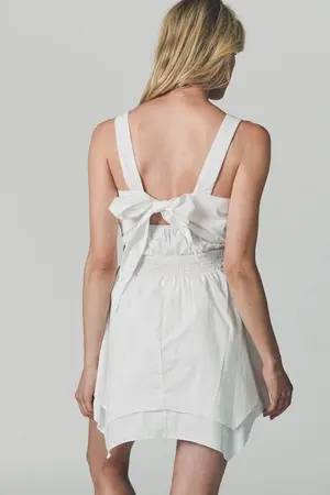 THE SHIRT The Stephanie Dress - White