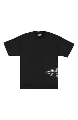 BILLABONG Chrome Diamond Logo Cotton Graphic T-shirt