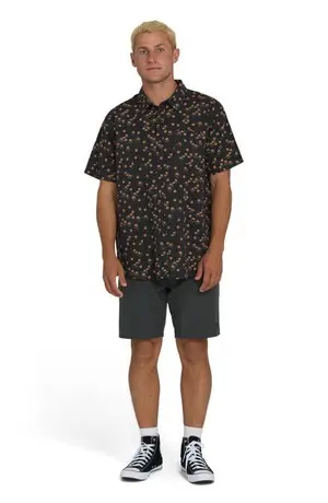 BILLABONG Sundays Short Sleeve Button-up Shirt