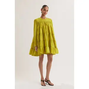 Merlette Soliman Dress - Lime