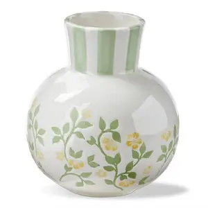 TAG Cozy Cocoon Multi Earthenware Vase 5 X 5 X 5.7 - Multicolored