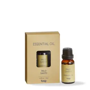 TAG Palo Santo Essential Oil Glass Bottle For Home Fragrance - Multicolored