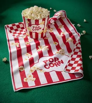 TAG Super Absorbent Kitchen Towel Popcorn Super Absorbent Dishtowel Multi 18 X 30