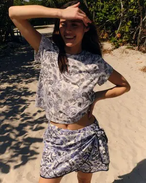 CARTOLINA Maris Printed Skort