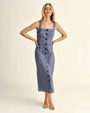 CARTOLINA Natalie Midi Dress