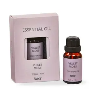 TAG Violet Moss Essential Oil Home Fragrance For Everyday Use - Multicolored