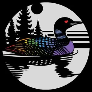 LOST GODS Another Rainbow Loon Graphic T-shirt