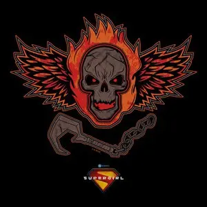 SUPERGIRL Ruthless And Feared Logo Graphic T-shirt